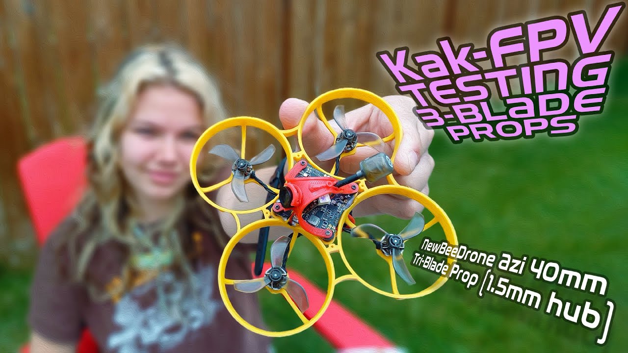 June 24 2023 - Kak-FPV, Mobula 7 (Caddx Ant Lite, 3 Blade Props test ...