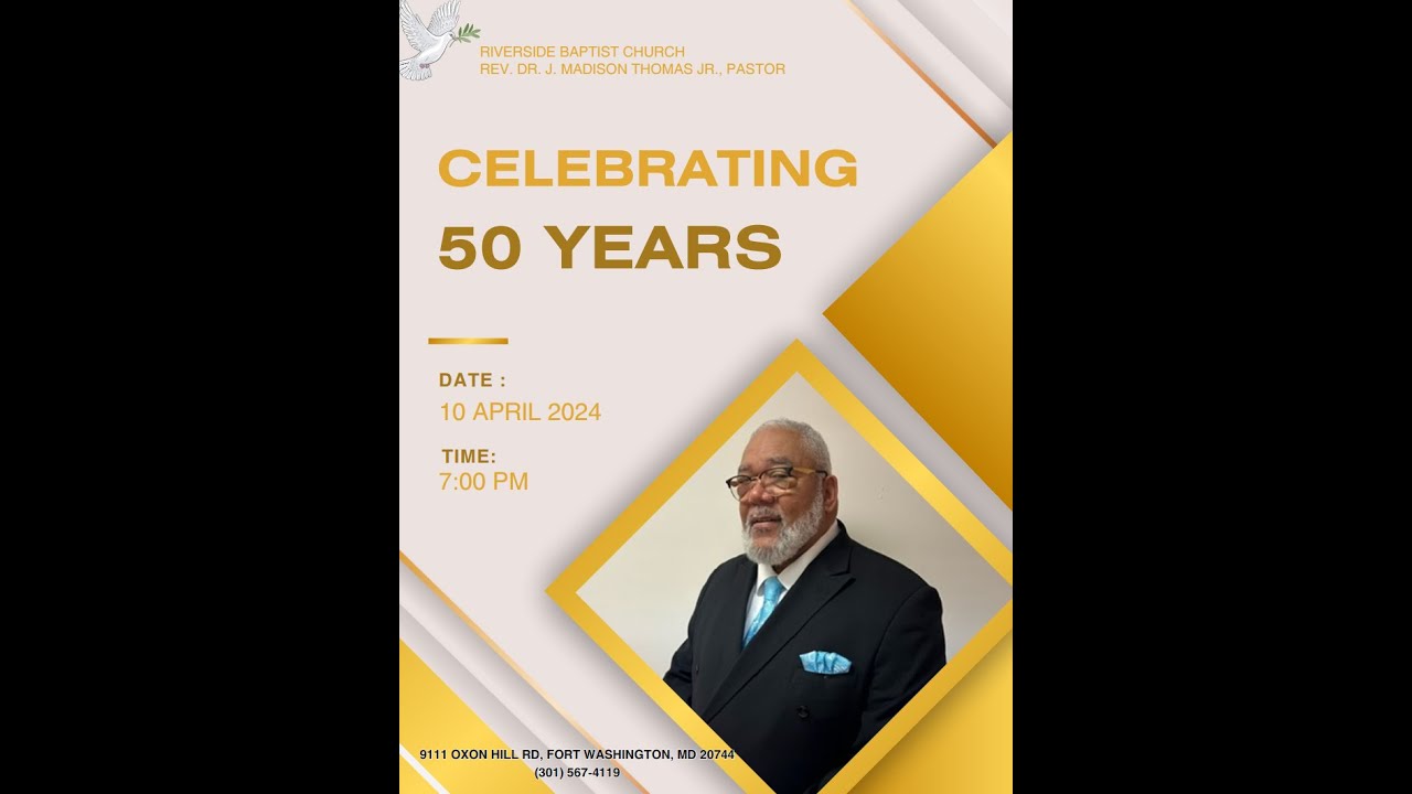 RBC LIVE | CELEBRATING 50 YEARS | APRIL 10, 2024 - YouTube