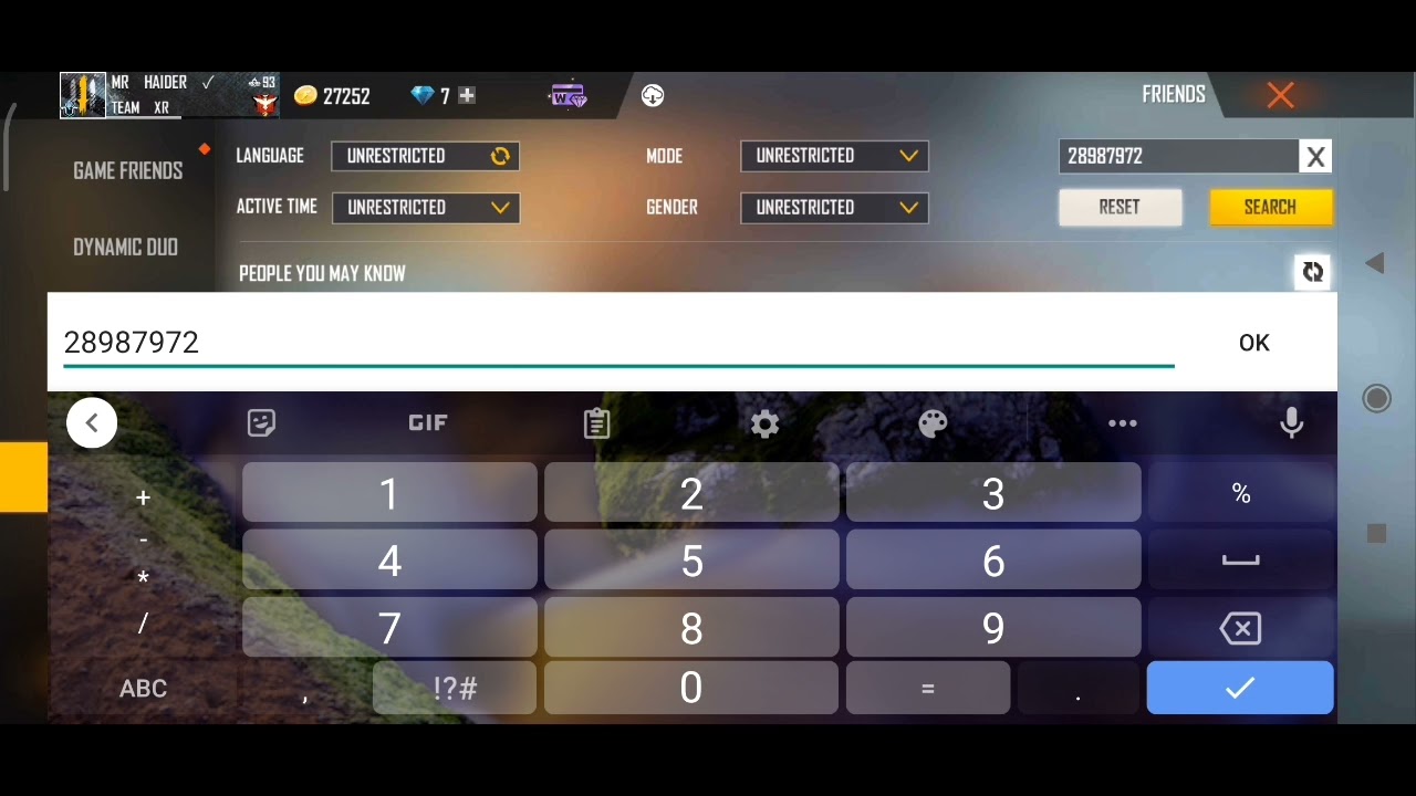 Hanzala OP uid reveal Must watch garena free fire - YouTube