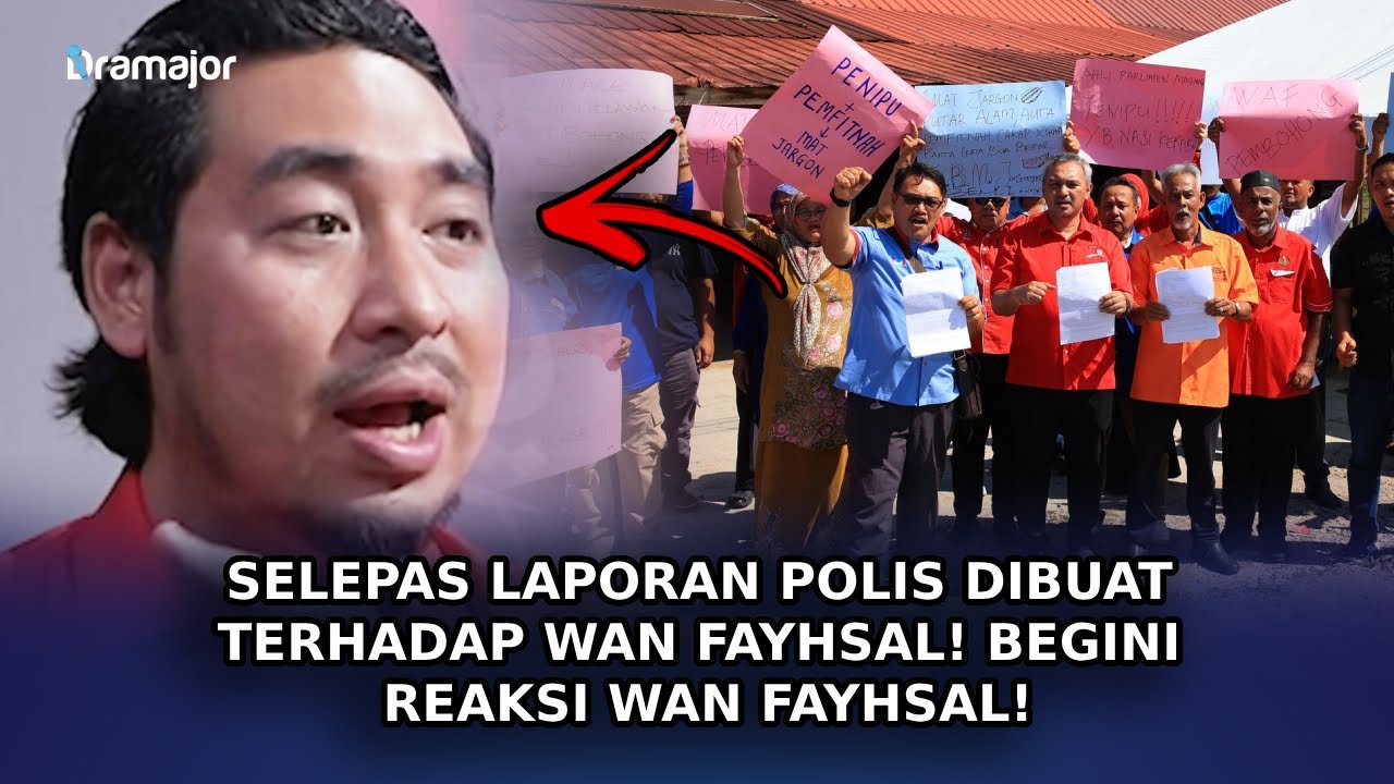 SELEPAS Laporan Polis Dibuat Terhadap Wan Fayhsal! Begini Reaksi Wan ...