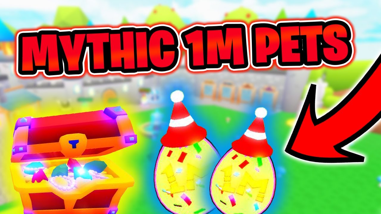 FULL TEAM OF MYTHIC EGG PETS! | 1M EVENT | Attack Simulator - YouTube