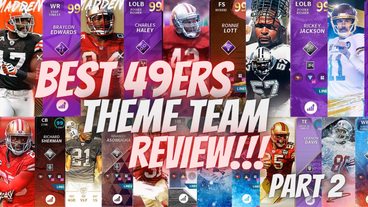 Best 49ers Theme Team Review Updated, Part 2!!! and a Sneak Peek at My ...