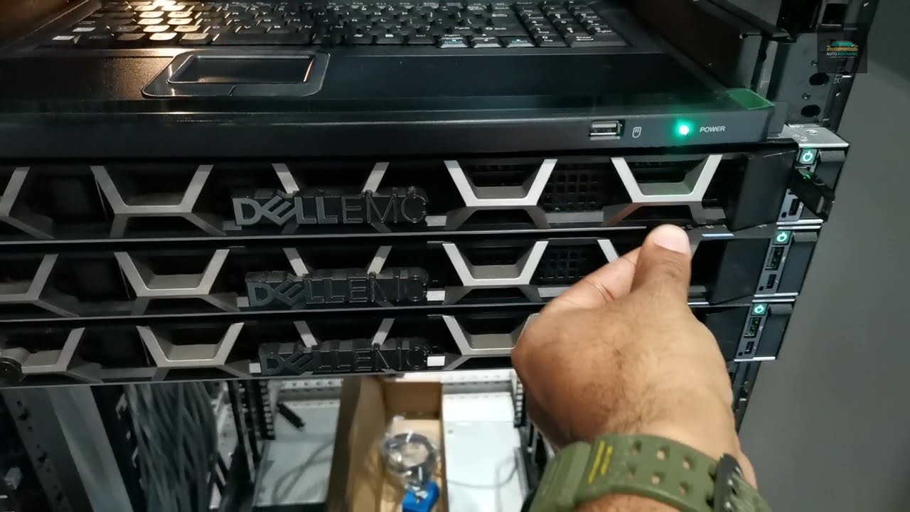 PowerEdge R240 boot from a USB stick - YouTube