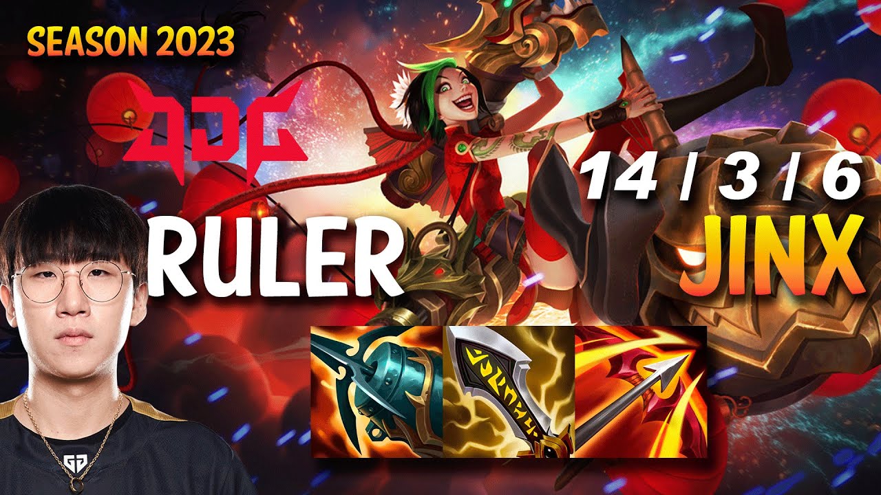 JDG Ruler JINX vs APHELIOS ADC - KR Ranked - YouTube