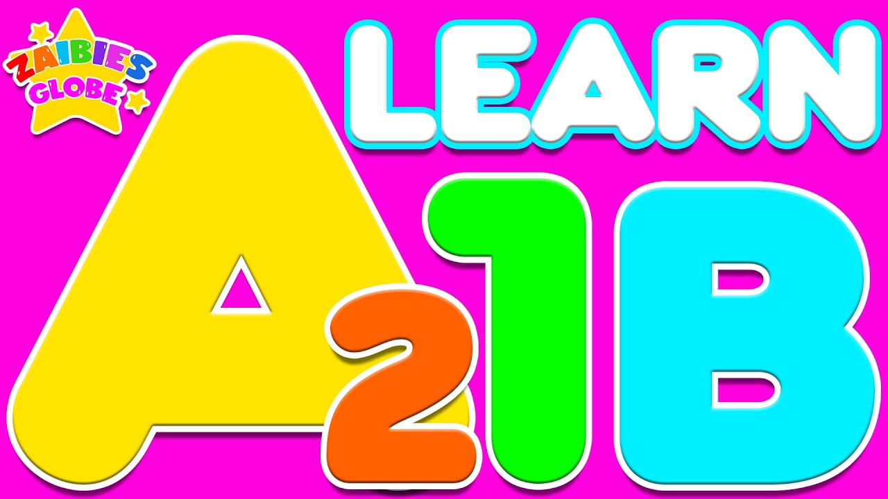 ABC Phonic Song and 123 - Toddler Learning Video Songs - A for Apple ...