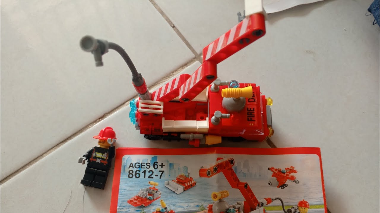 part 1 rakit lego mini - YouTube