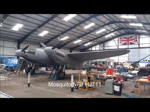 The Lincolnshire Aviation Heritage Museum, home to an Avro Lancaster ...