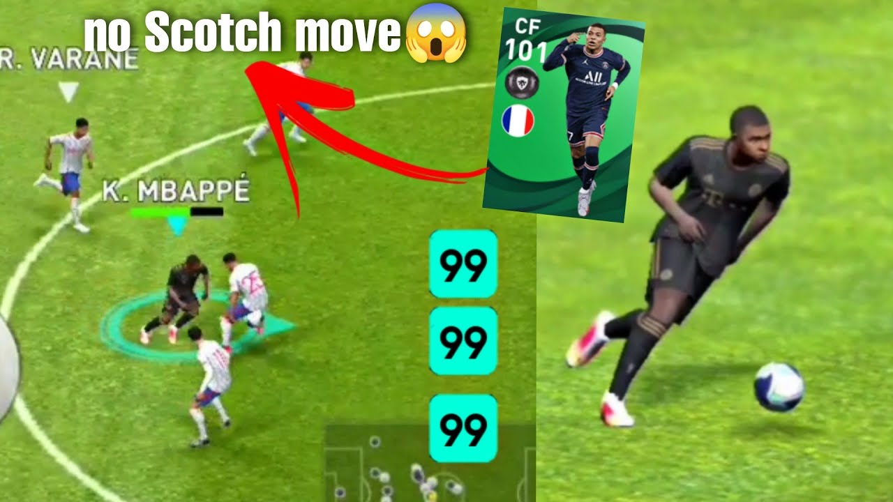 New 101 Rated Mbappe is Too Fast ⚡ Must Try Card | Pes Mobile - YouTube