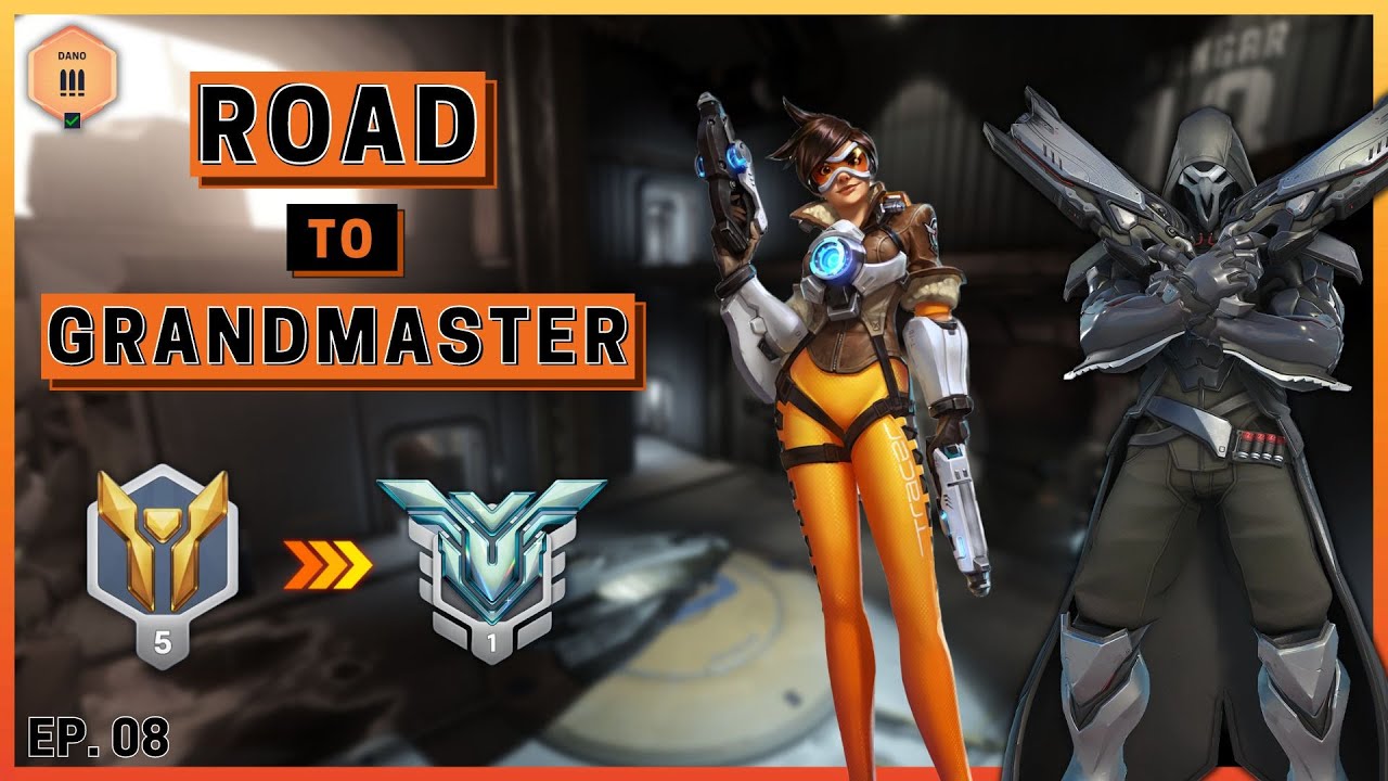 1° PARTIDA DO DIA É TRISTE! - ROAD TO GRANDMASTER | OVERWATCH 2 | MODO ...