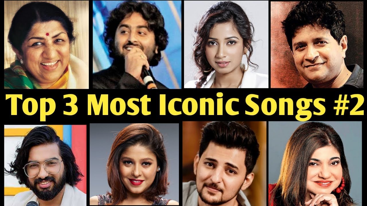 Top 3 Most Iconic Songs By Each Singers #2 || MUZIX - YouTube