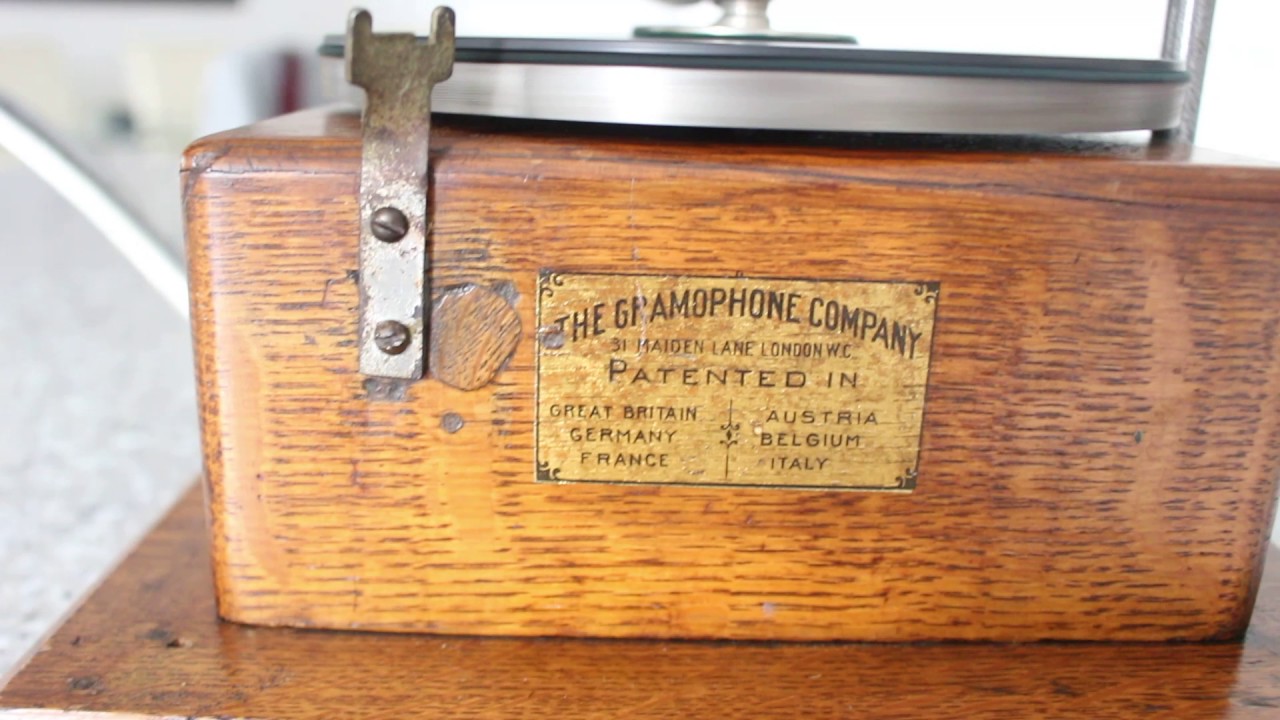 Gramophone Company Trade-Mark, Style No5 - The Improved Gramophone ...