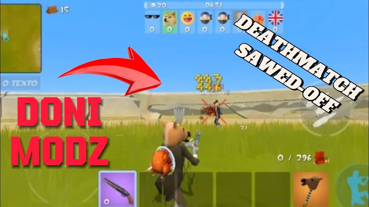ROCKET ROYALE DEATHMATCH SAWED-OFF HACKER DONI MODZ 20 KILLS - YouTube