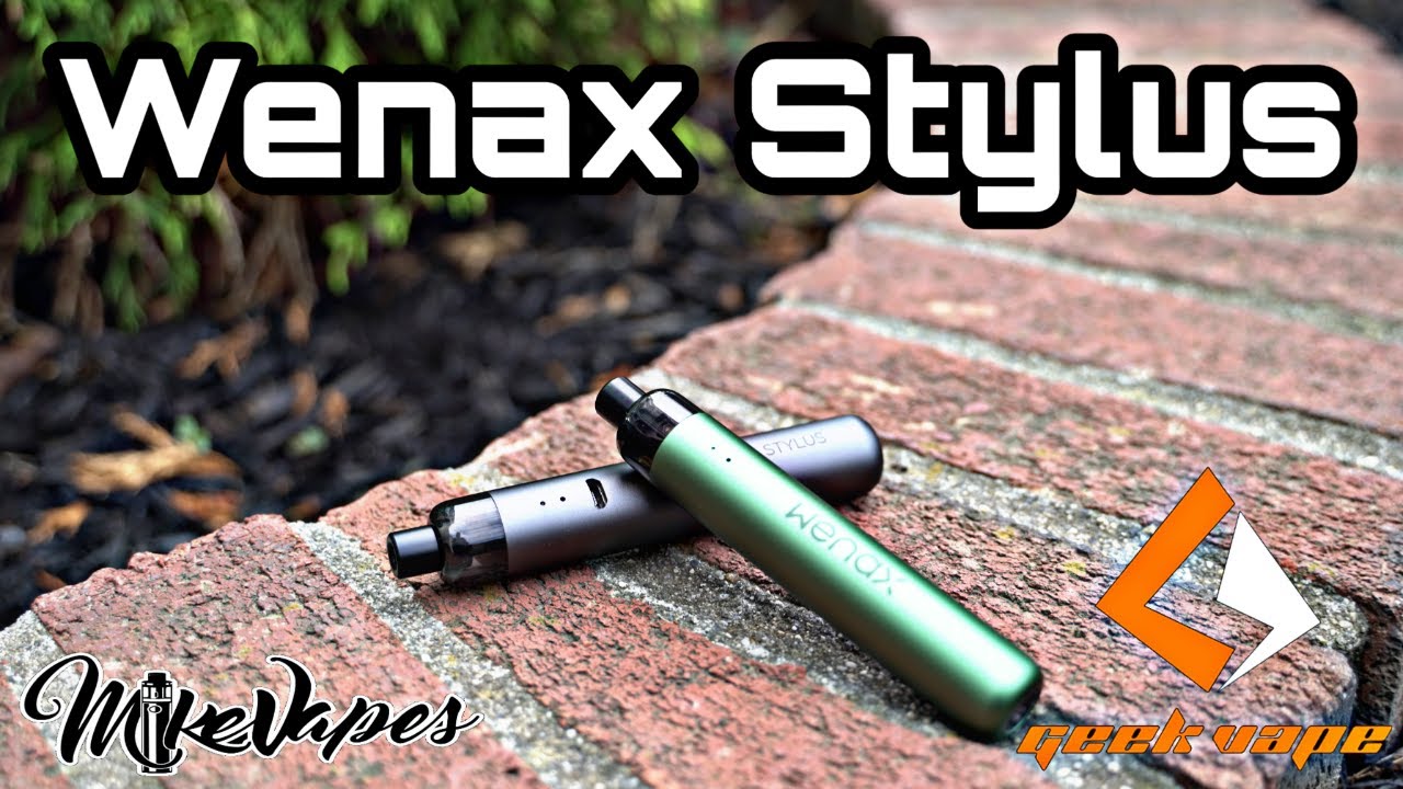 Geek Vape Wenax Stylus MTL Vape Review - YouTube