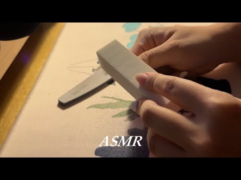 Sleep in Minutes: Gentle Nail Filing & Buffing ASMR Sounds