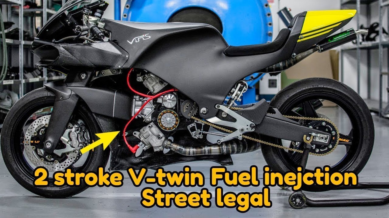 2 stroke V-Twin Fuell injection For street legal & Racing !! Vins ...