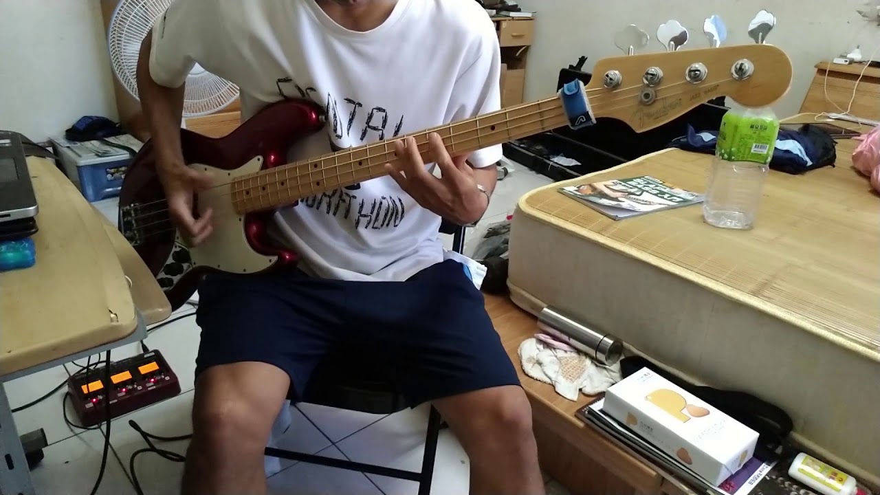 Slap practice #! SMOOTH Bass Cover - YouTube