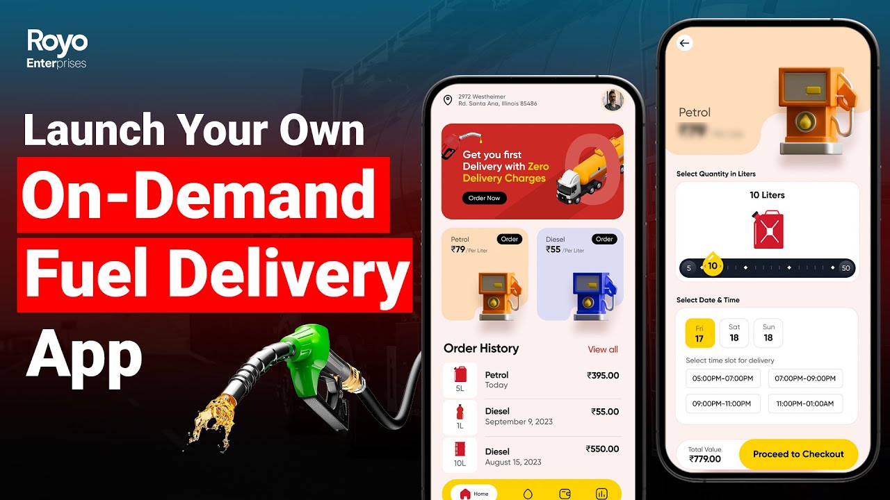 Launch Your Own On-Demand Fuel Delivery App in 2025 | Fuel Delivery App Development - YouTube