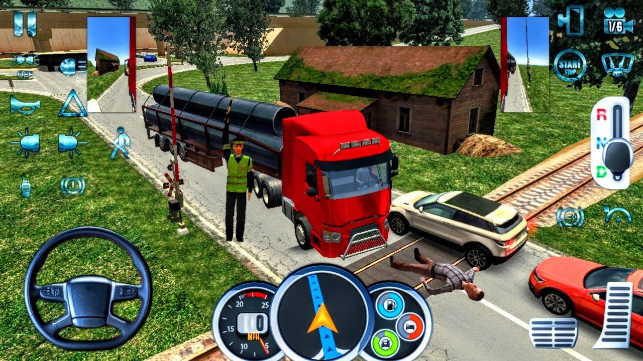 Euro Truck Driver 2018 #33 : Pipes Transport To Prague! | Android ...