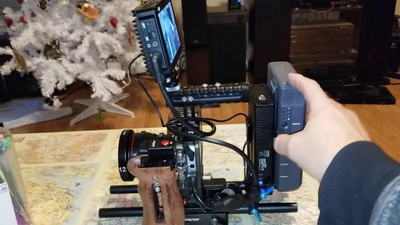 My BMPCC filming rig setup - YouTube