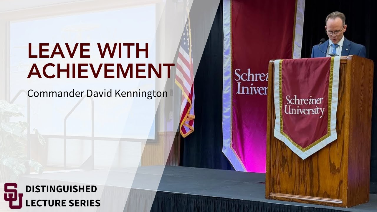 Labatt Lecture Series Featuring Commander David Kennington - YouTube