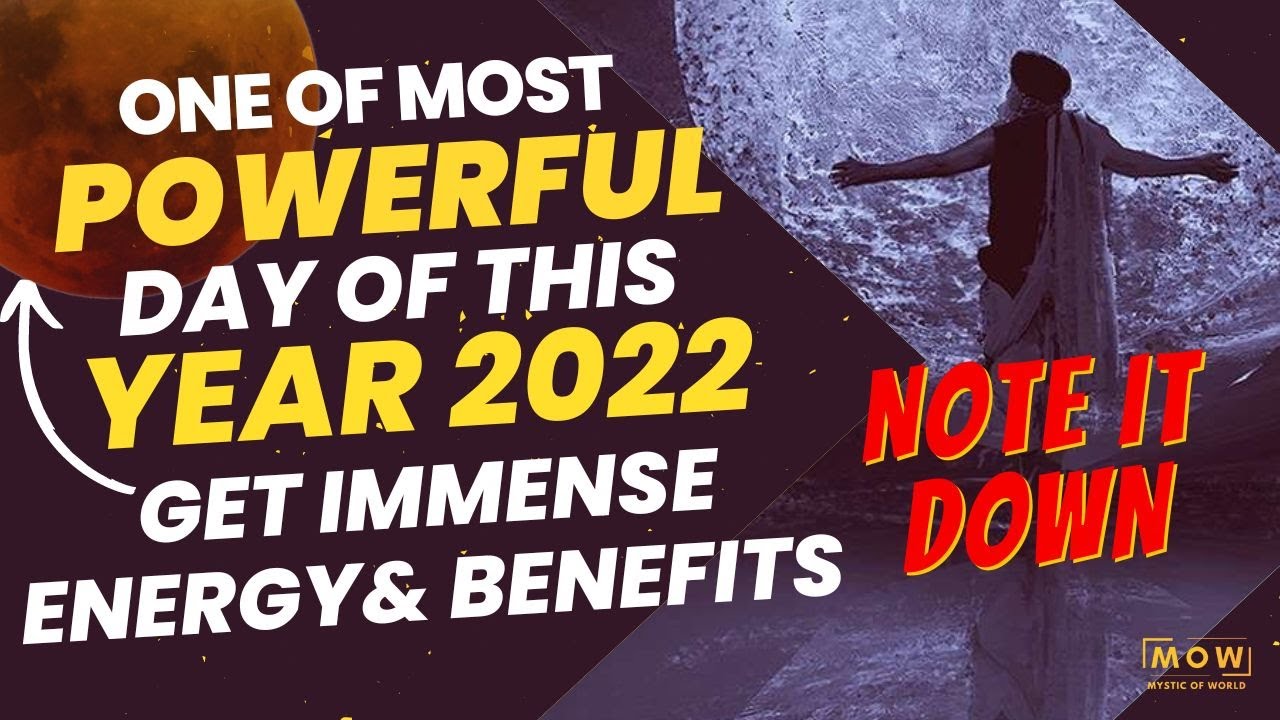 ATTENTION!! || One Of The Most Powerful & Significant Day Get Immense ...