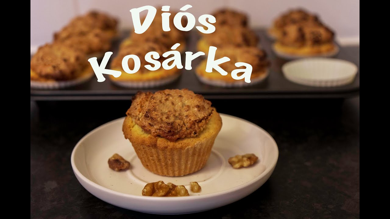 Diós Kosárka recept - YouTube