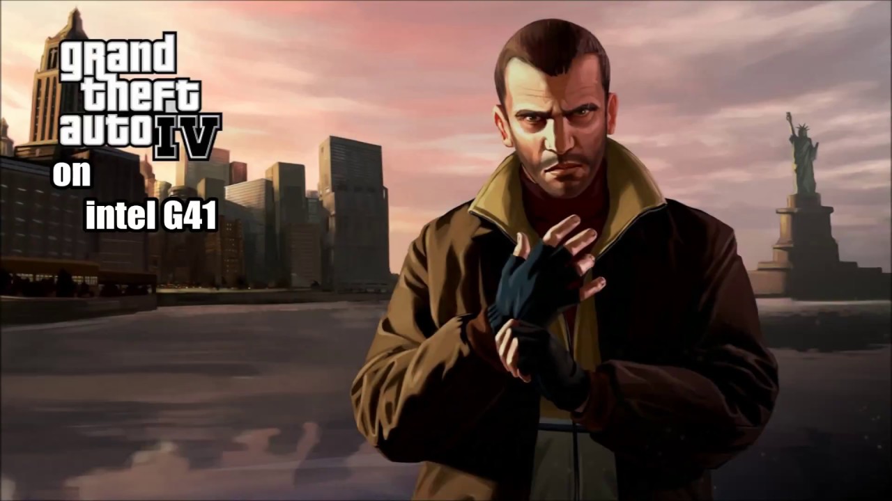 Grand Theft Auto IV on intel G41 express chipset || GMA 4500. - YouTube