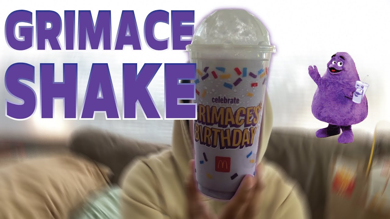 So I tried the Grimace Shake... - YouTube