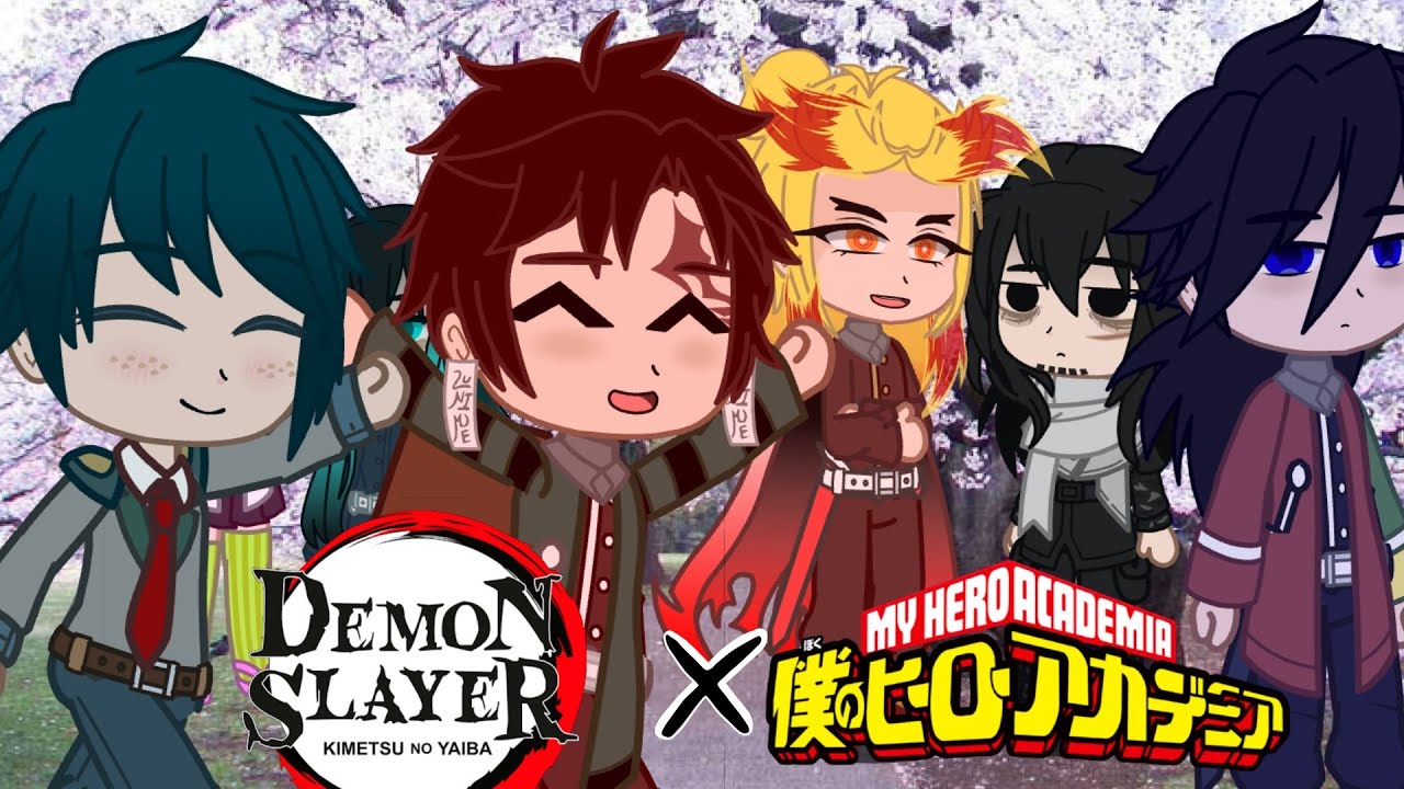 Mha ️meets ️ Demon slayer // Part 2 // ALIZON_CRACK // 💚MHA // 👺Demon ...