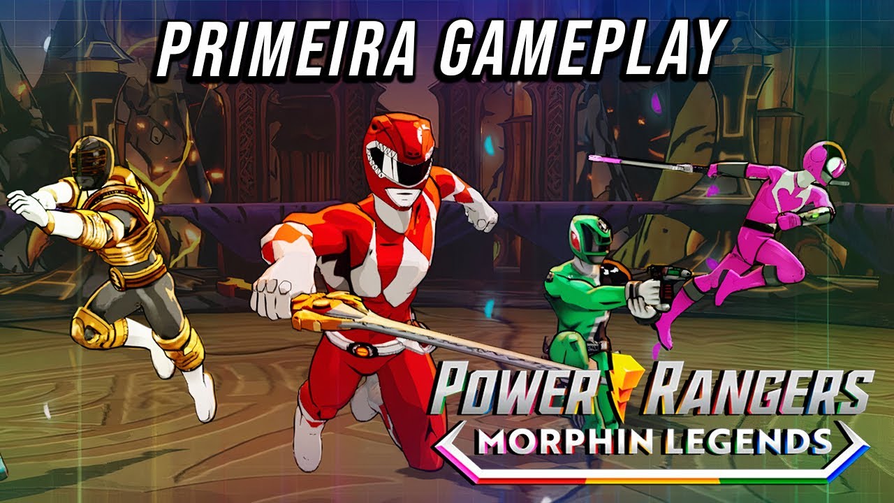 Power Rangers Morphin Legends - Novo Jogo de RPG com Personagens ...