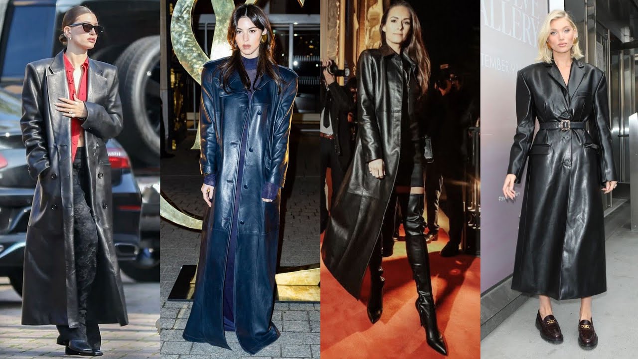 Stylish Most Demanding Leather Long Coat for Women's #leatherfashion # ...