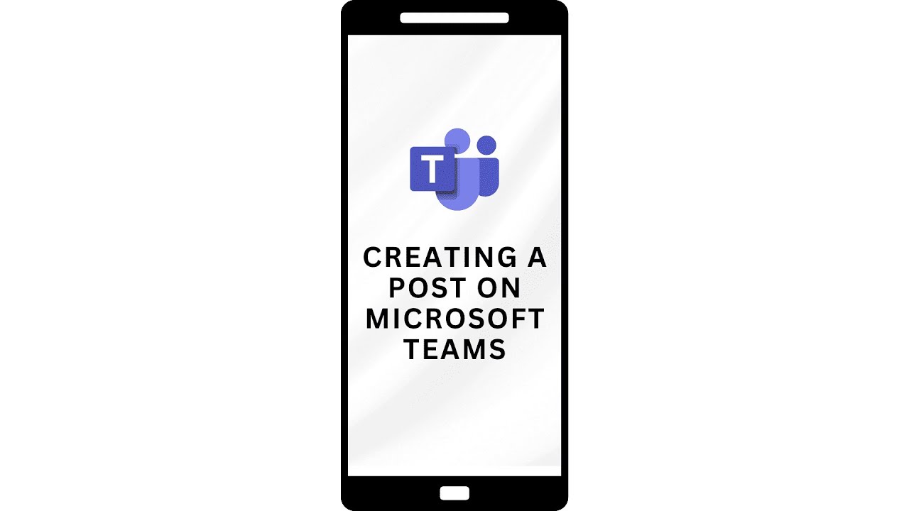 Creating a post on Microsoft Teams - YouTube