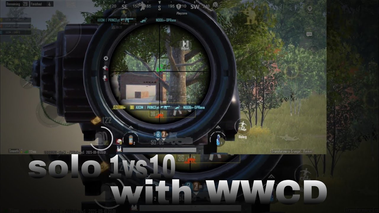 Solo 1vs10 with WWCD 🫰 ️‍🔥 - YouTube