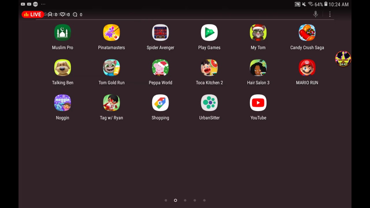 mobizen live silent - YouTube