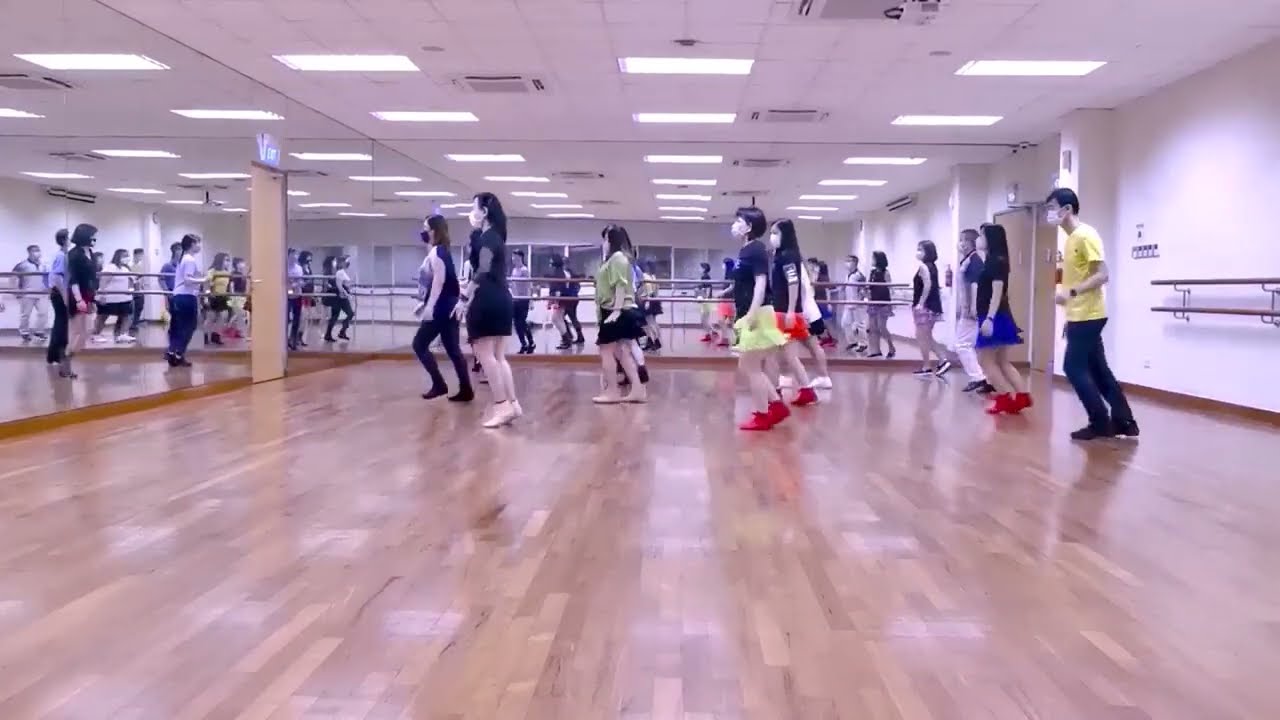 Poco Loco Line Dance (Intermediate) Let's Practice Together~🤗 - YouTube
