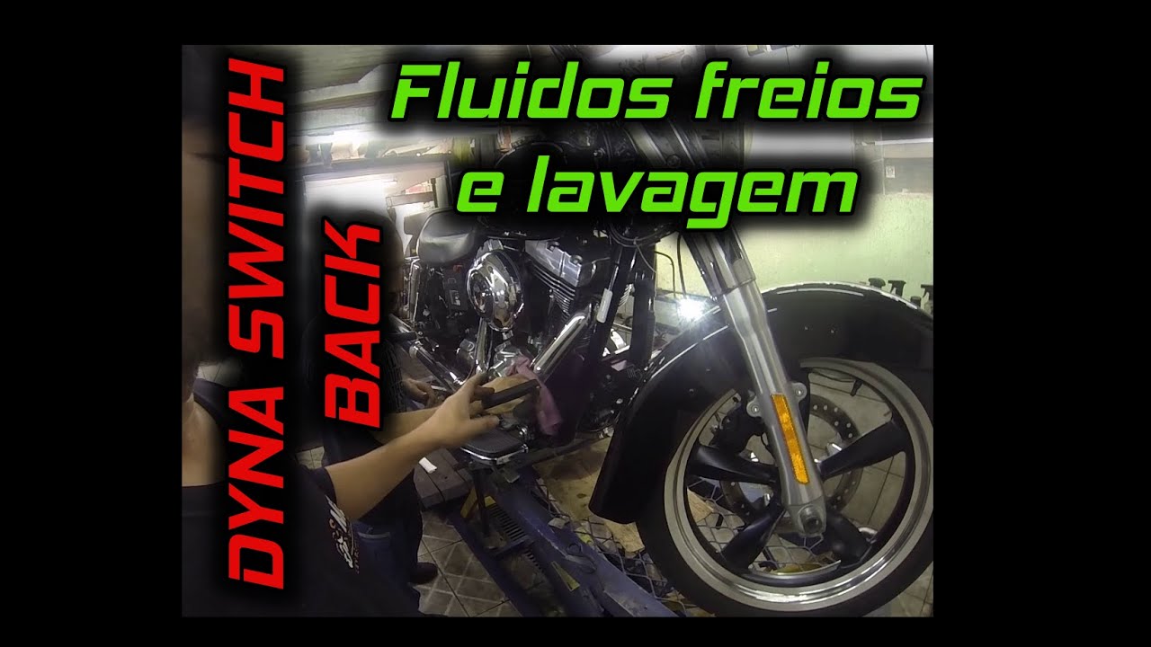 DYNA SWITCH BACK: Troca fluidos freios e lavagem - YouTube