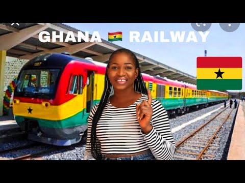 MY FIRST IMPRESSION OF GHANA 🇬🇭 RAILWAY 🚃 +WHAT TO EXPECT+RIDE ON TRAIN ...