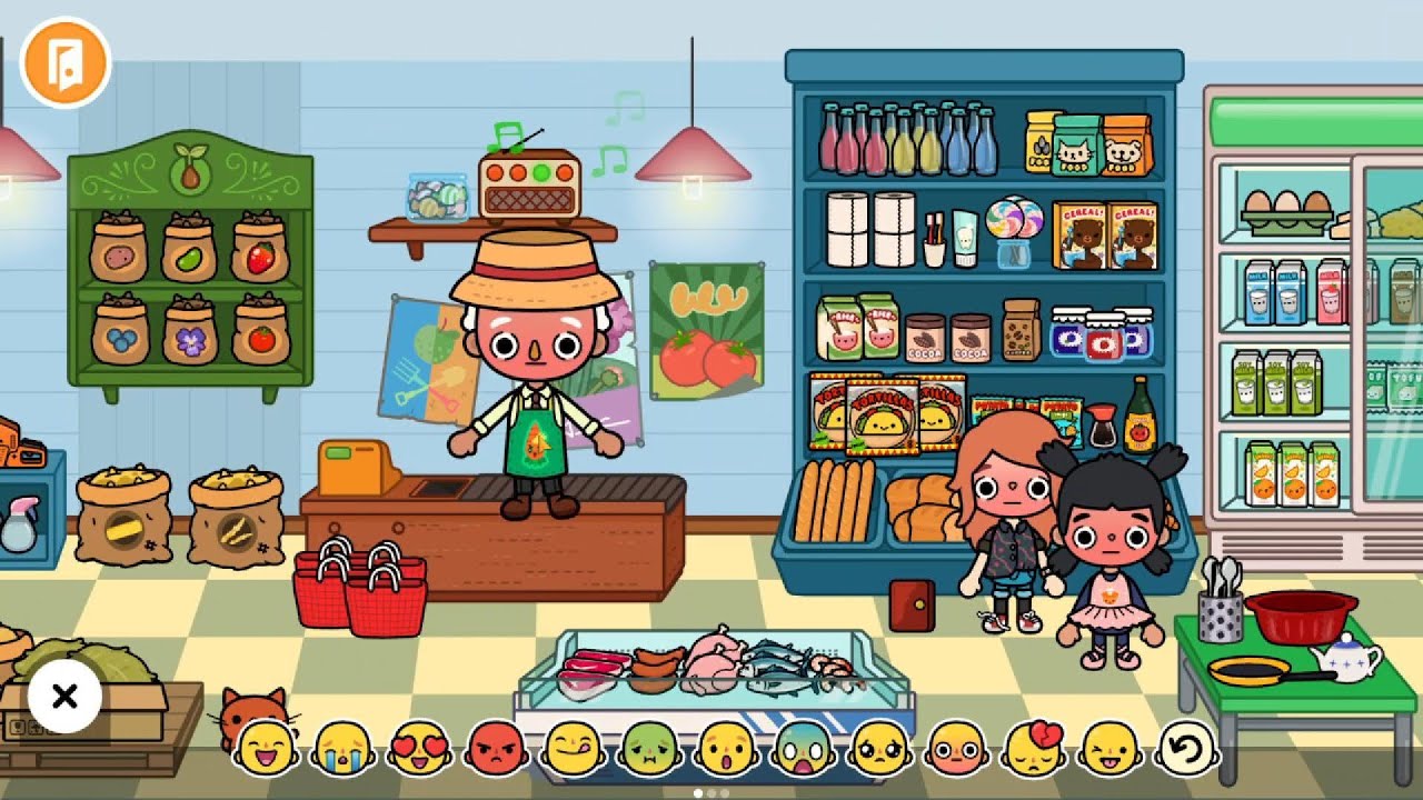 Наша Семья Идёт на Рынок | Серия 2 | Toca Boca с Kristina Show - YouTube