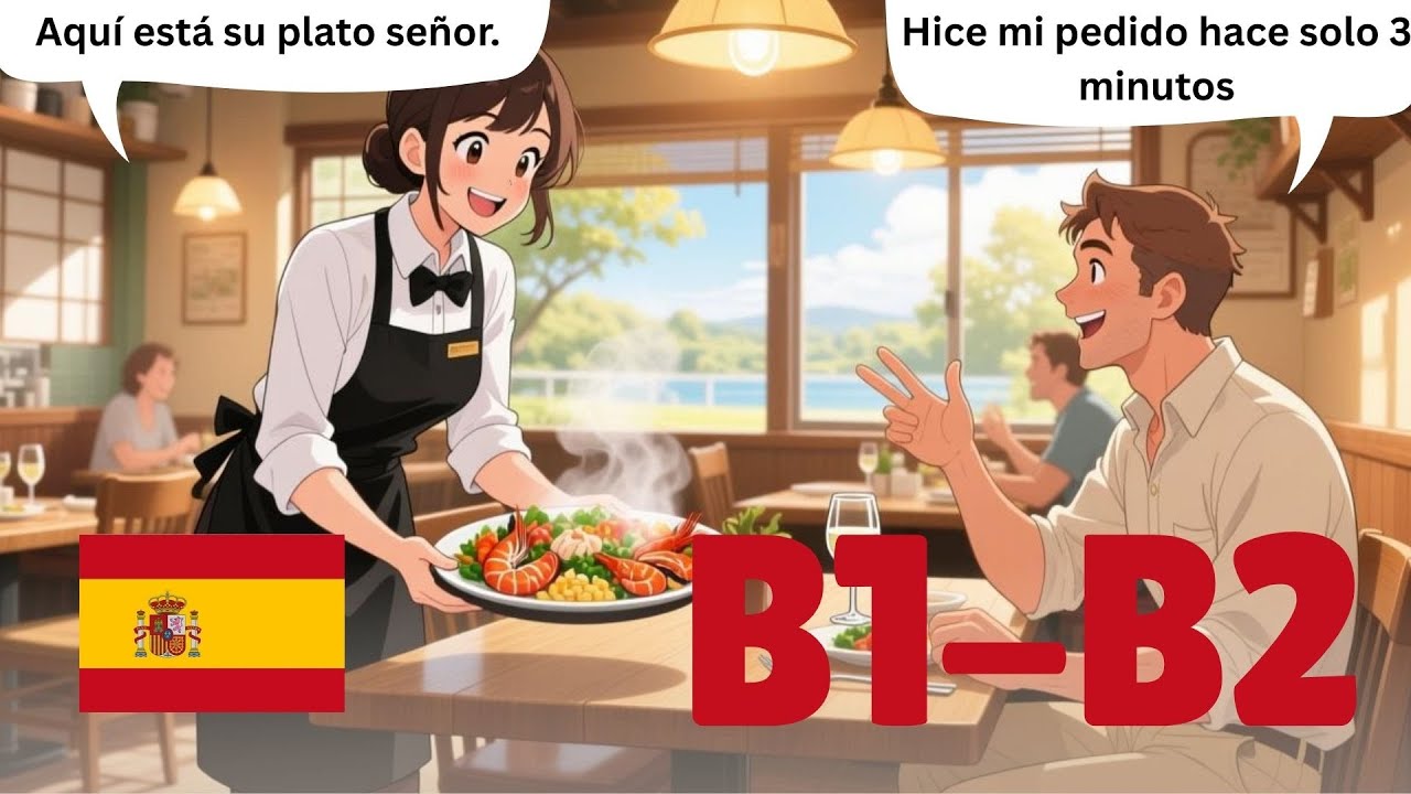 Spanish Conversations for Beginners | At a Restaurant | Daily ...