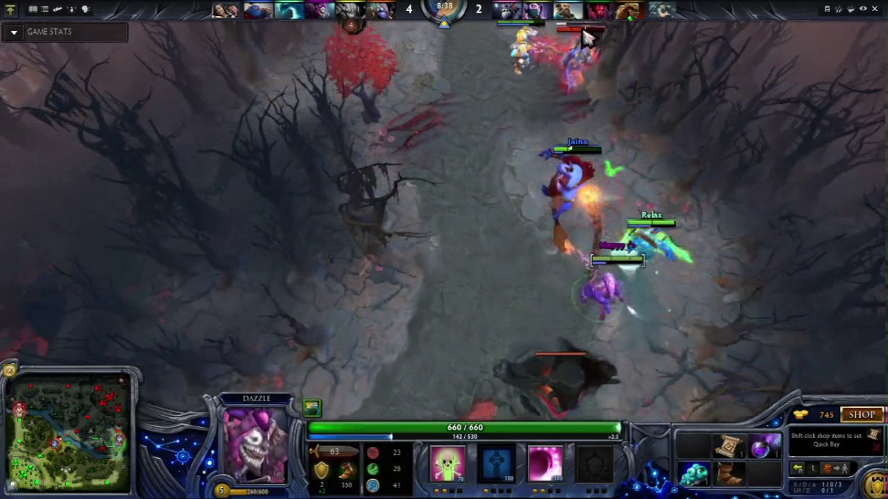 Dota 2 back to base - YouTube