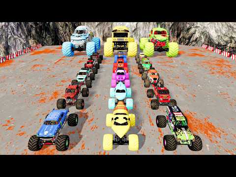 Unbelievable Monster Jam Monster Trucks Crush & Crash Spectacle - Monster Truck Insane Mayhem