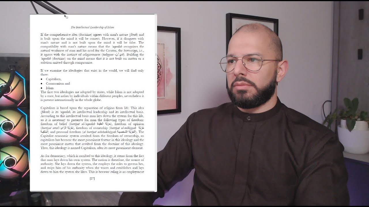 Explanation of the book "The System of Islam" - Part 5 - YouTube
