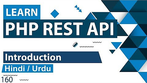 PHP Rest API Tutorial - YouTube