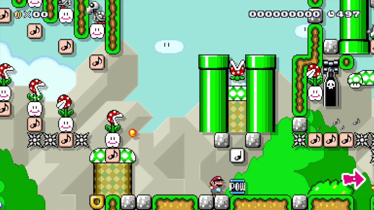 Super Mario Maker - SMB3 Boom-Boom Battle ♪♭ - YouTube