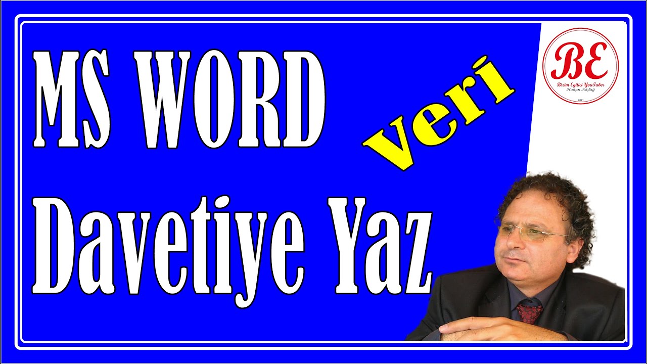 Word Uygulaması / Davetiye, Zarf ve Etiket Oluşturma ve Yazma / Adres ...