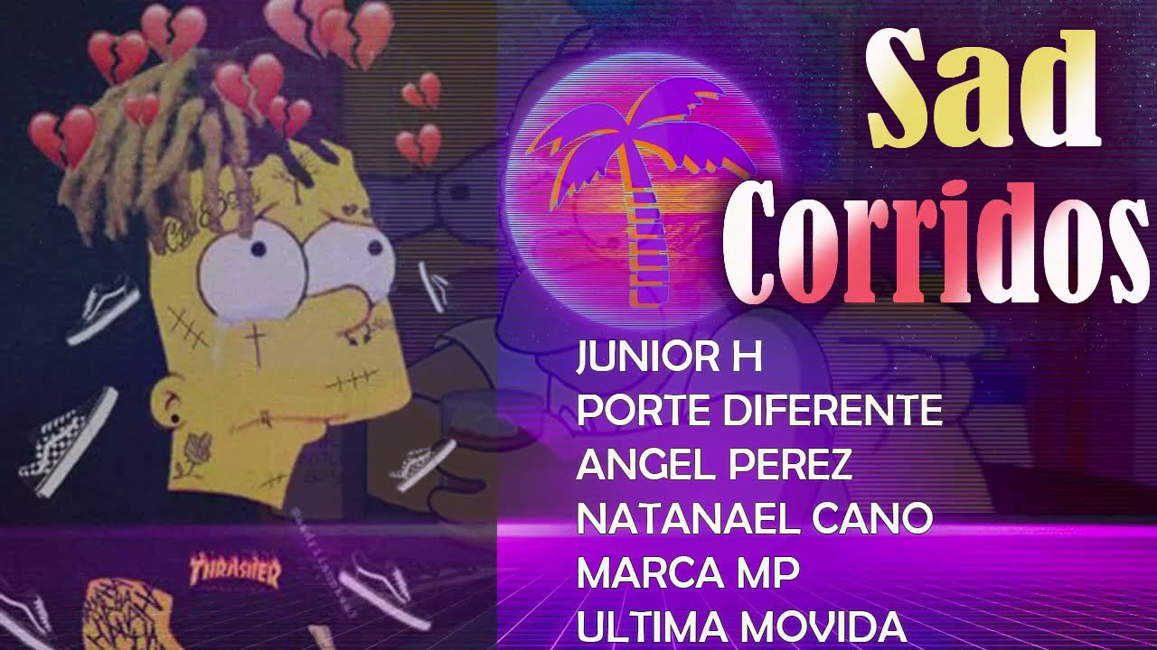 Mix Junior H, Natanael Cano, Angel Perez y mas 💔 Sad Corridos Triste ...