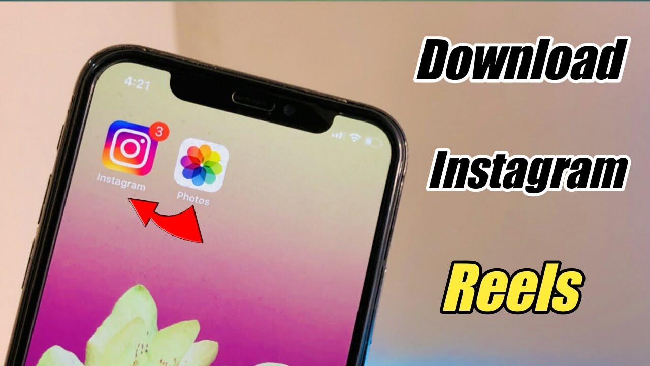 How to Save Instagram Reels in iPhone Camera Roll - YouTube