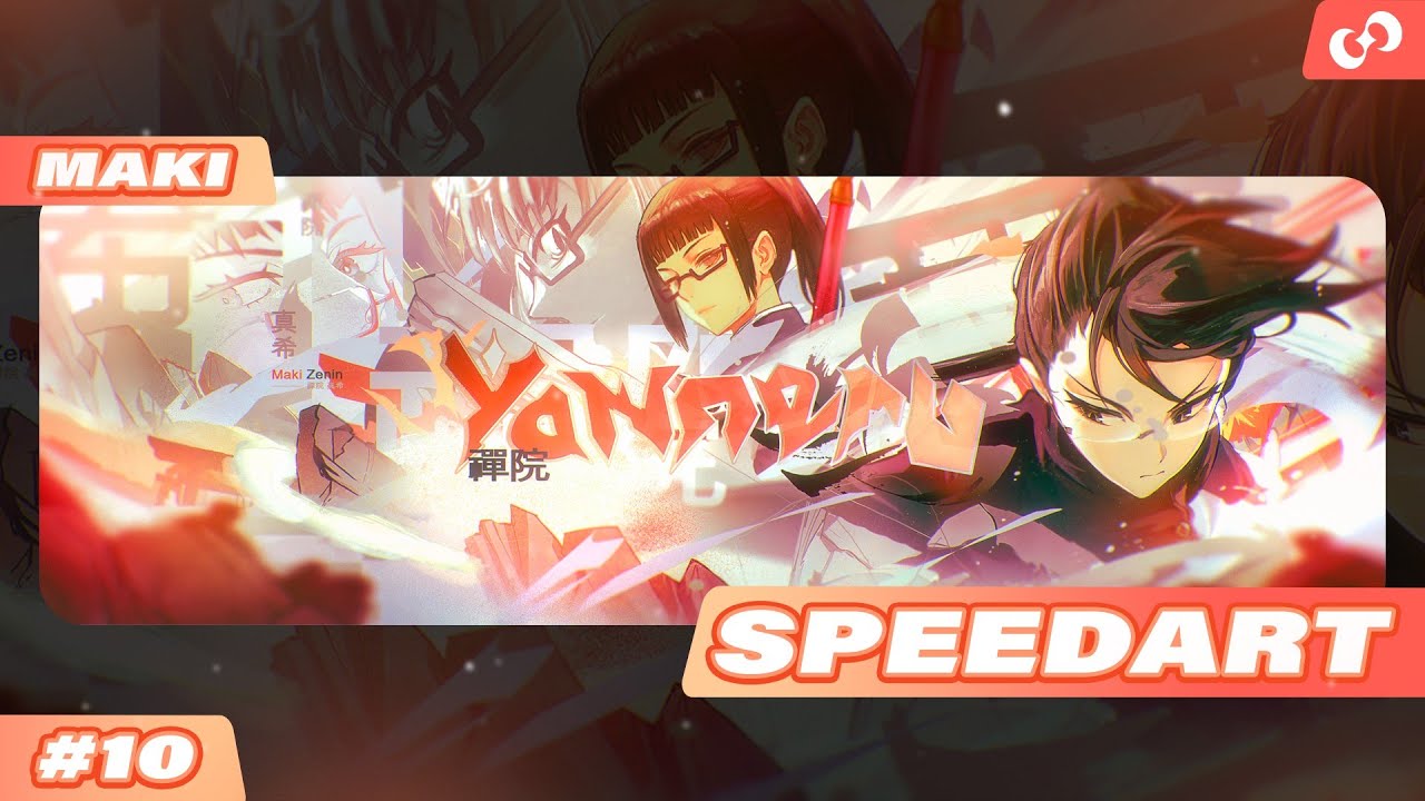 Maki Header Speed Art - YouTube