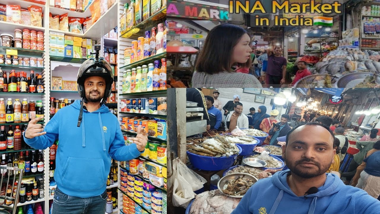 Delhi Ka Famous INA Market || Exploring INA Market Delhi || #yt #delhi ...