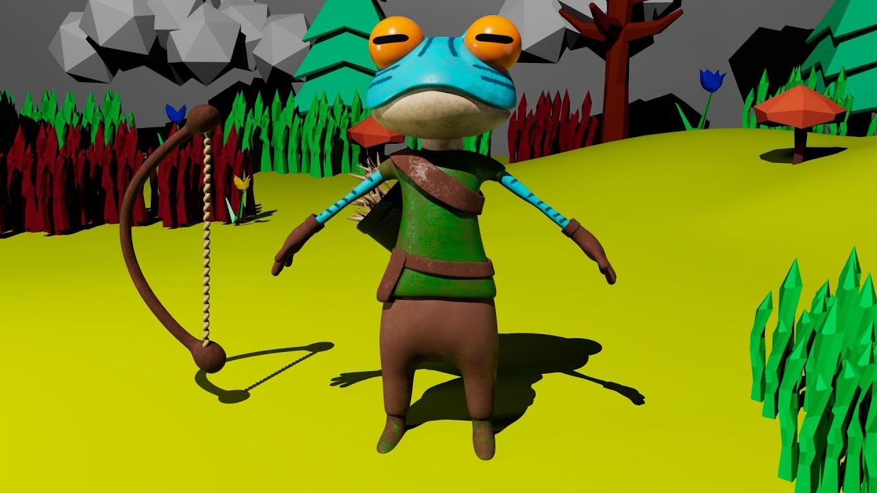 Archer Frog turn around - YouTube